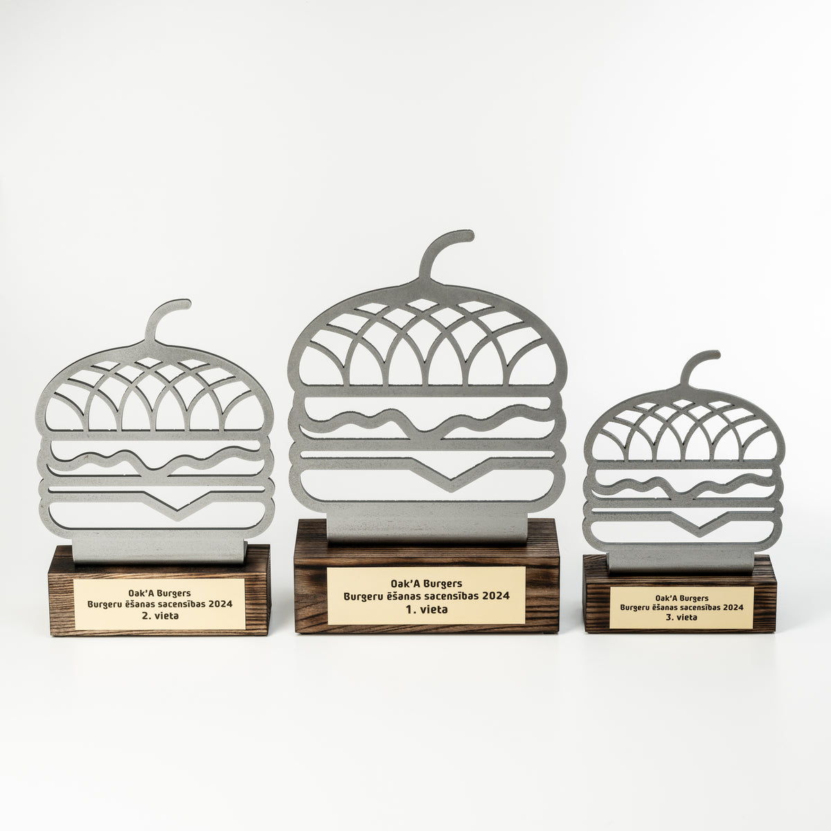 Custom Award Design for a Burger Festival – AWARDS & MEDAL STUDIO