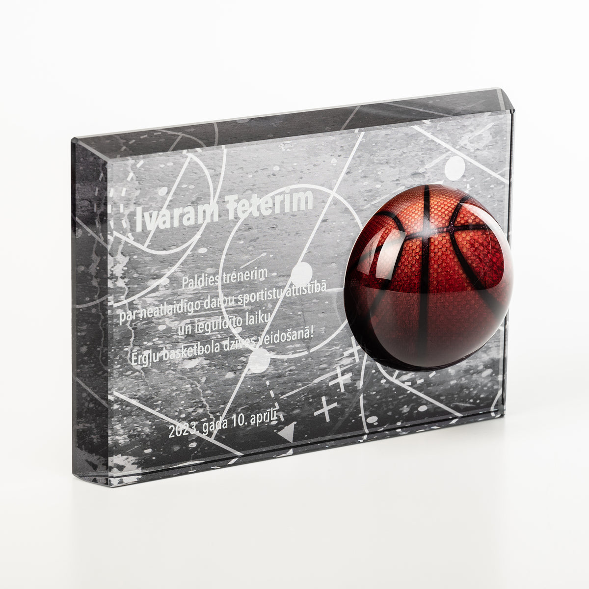 Recognition award in basketball – AWARDS & MEDAL STUDIO