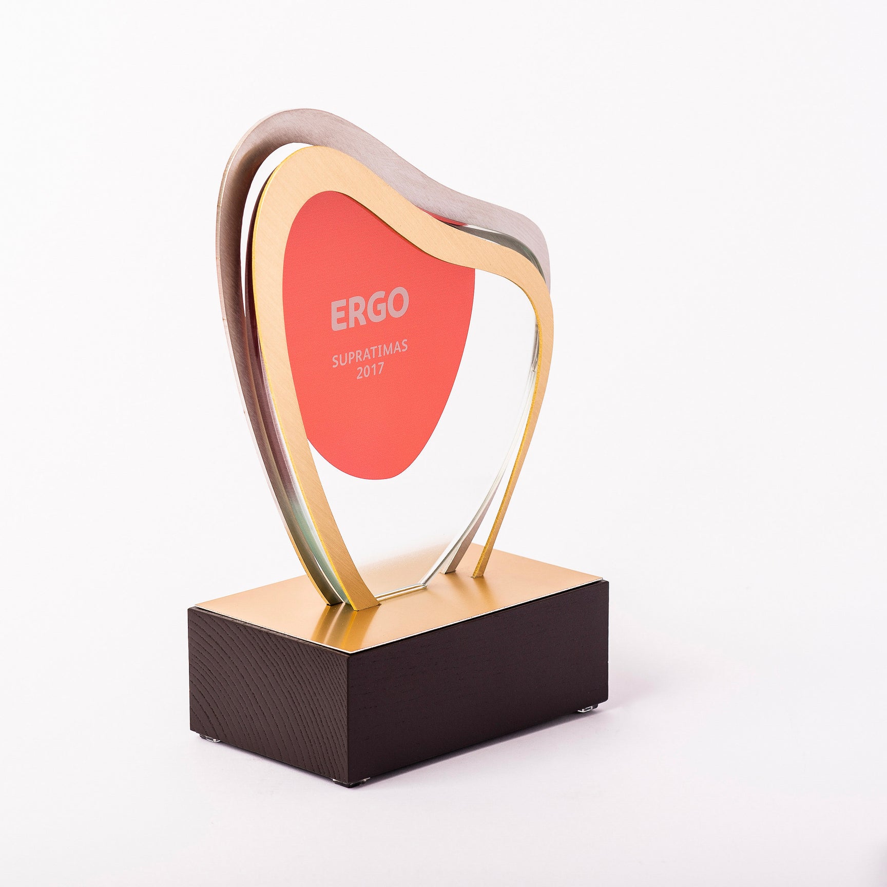 ERGO Insurance company- custom award – AWARDS & MEDAL STUDIO