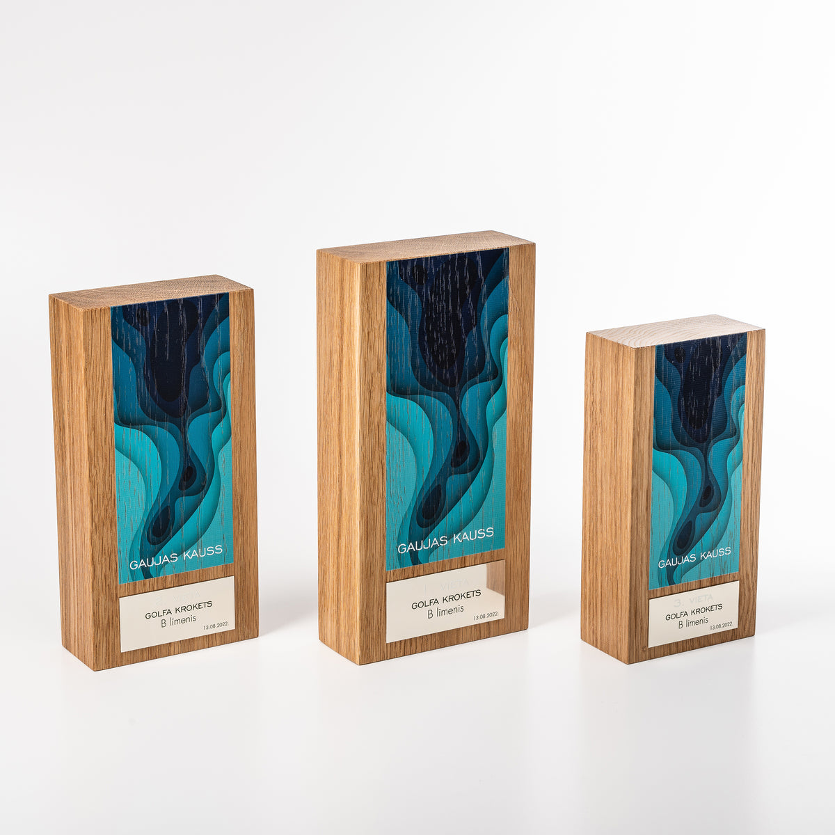 Wooden block trophy – AWARDS & MEDAL STUDIO